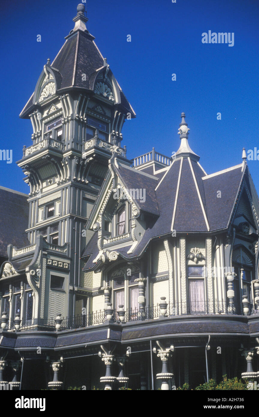 Victorian house Eureka California 2002 Stock Photo - Alamy