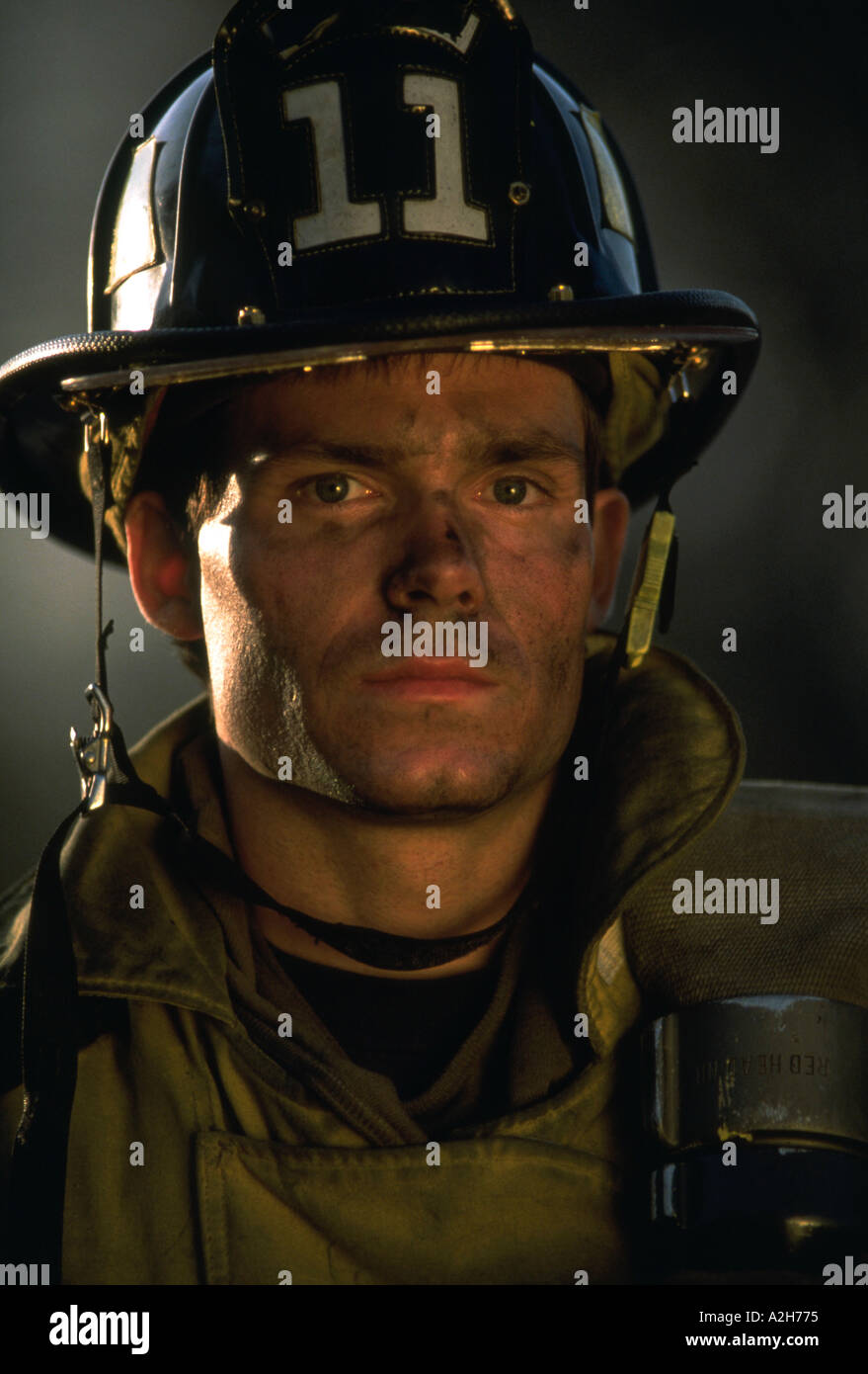 Fire fighter after fighting a blaze Other variations Model released ...