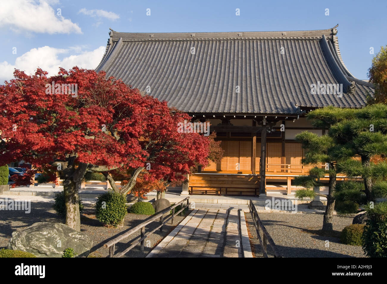 Japan, Kyoto, Shinto temple Stock Photo - Alamy