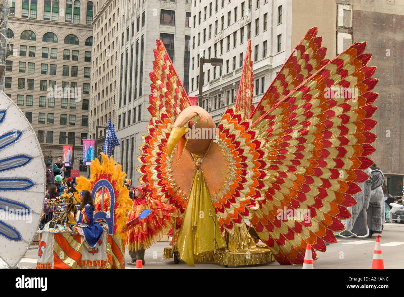 Model of big orange bird, Mummers Parade, Philadelphia , Pennsylvania ...