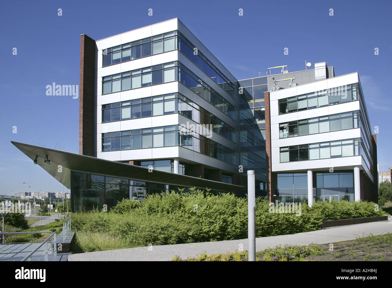 Prague modern offices hi-res stock photography and images - Alamy