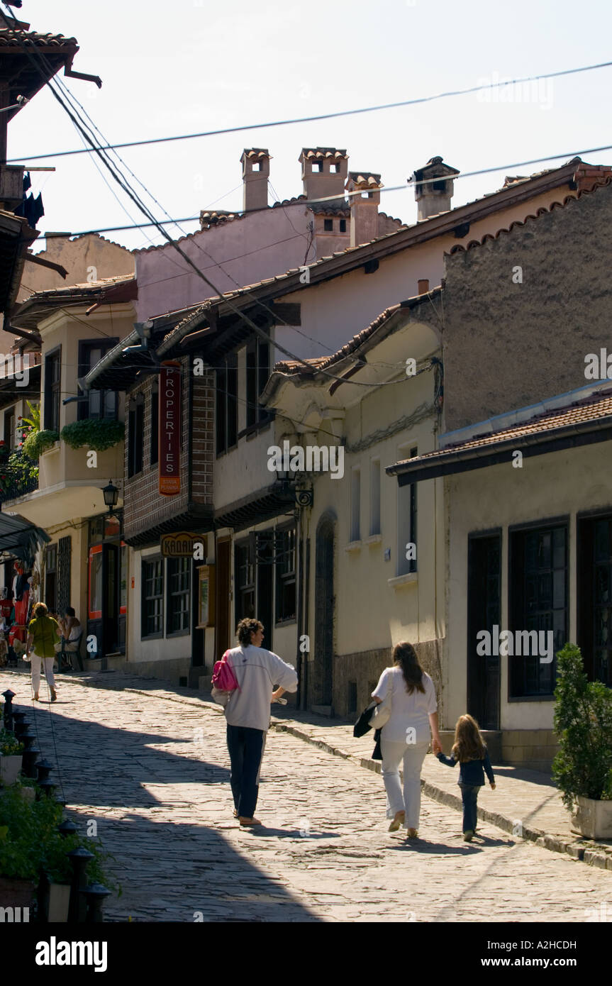 Europe Bulgaria Veliko Tarnovo Old Town Rakovski Ulica Stock Photo - Alamy