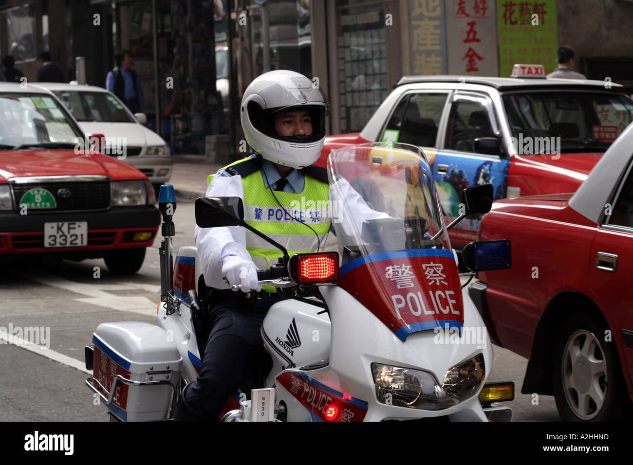 Police motorcycle chinese hi-res stock photography and images - Alamy