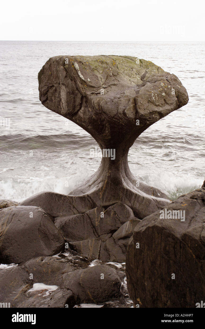 The Kannestein Rock, also known as the Pot Rock or Mushroom Rock ...
