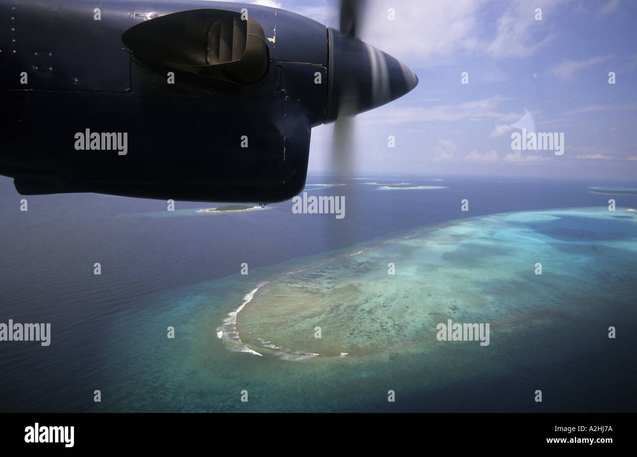 Maldives Baa atoll Stock Photo - Alamy