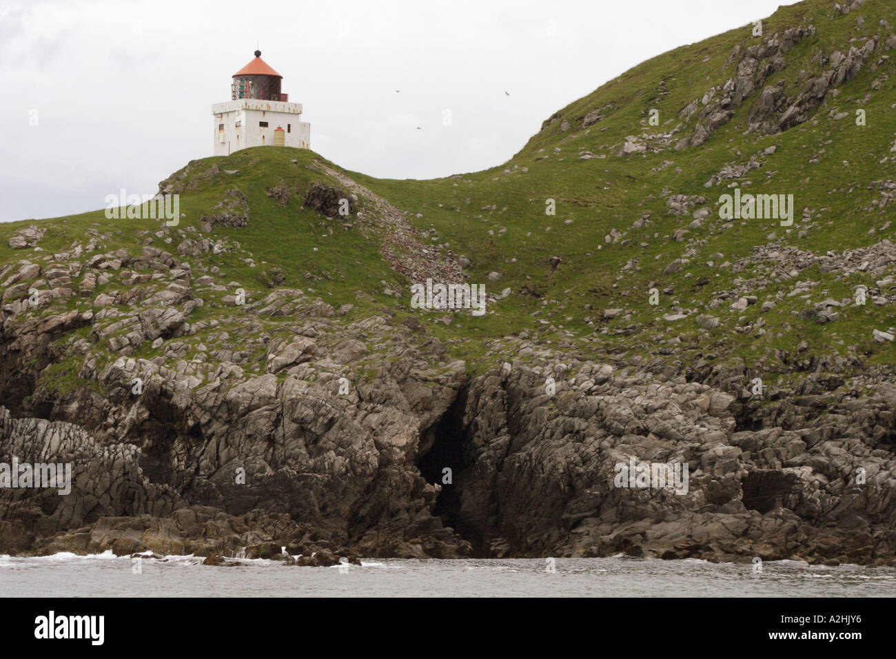 Isolated norwegian lighthouse hi-res stock photography and images - Alamy
