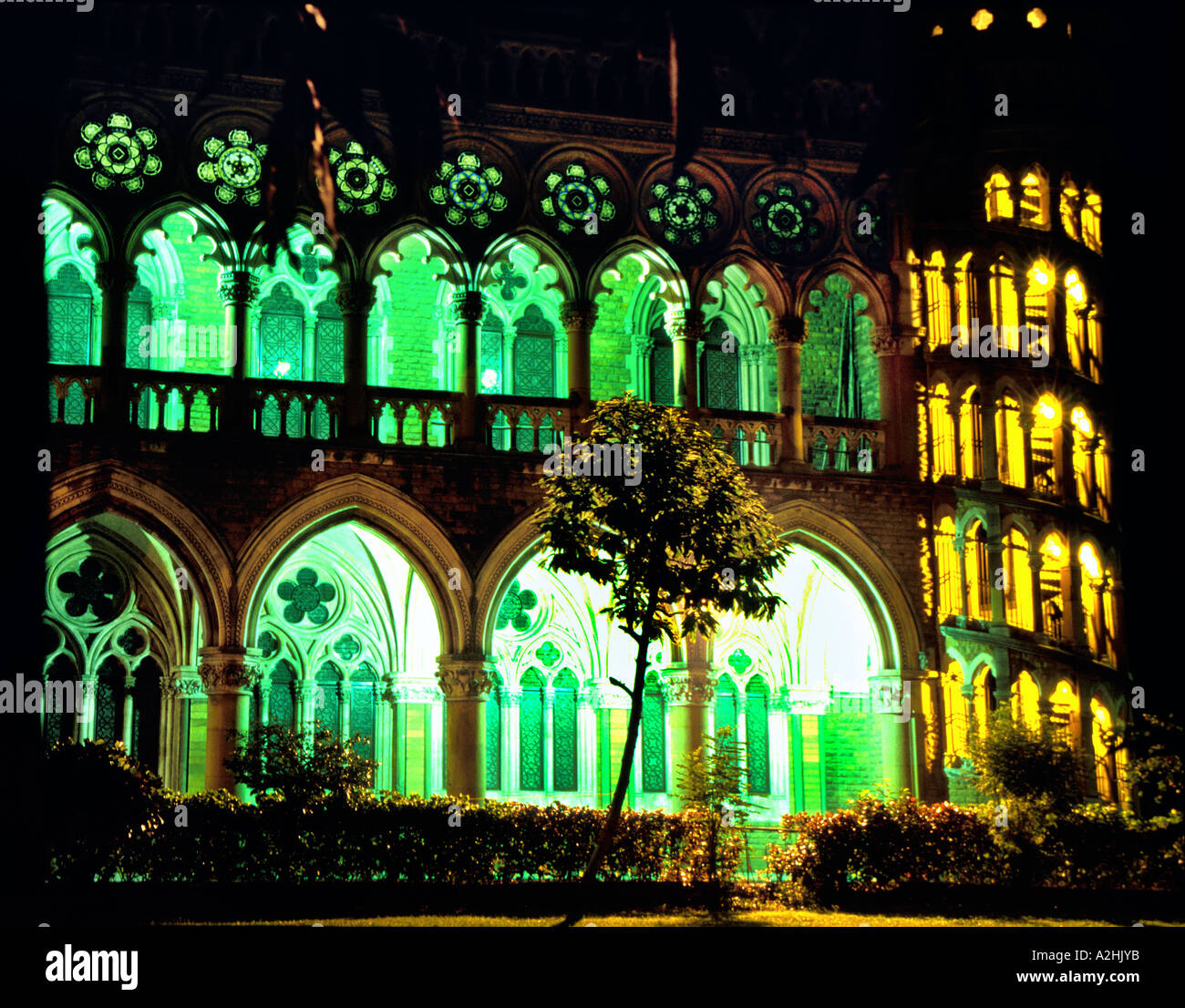 Bombay University Library Stock Photo - Alamy