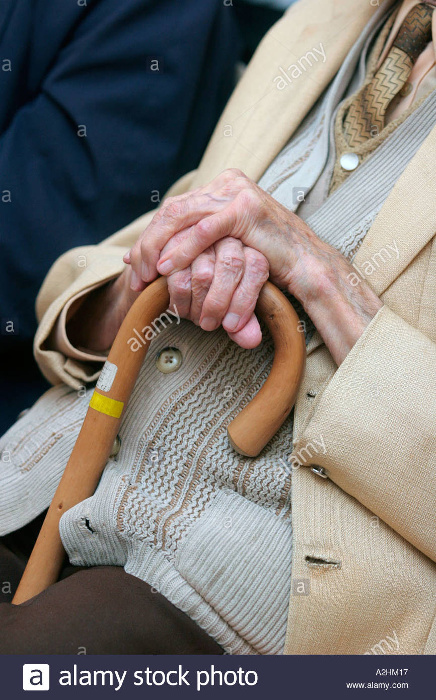Old Man With Stick Uk Stock Photos & Old Man With Stick Uk Stock Images ...