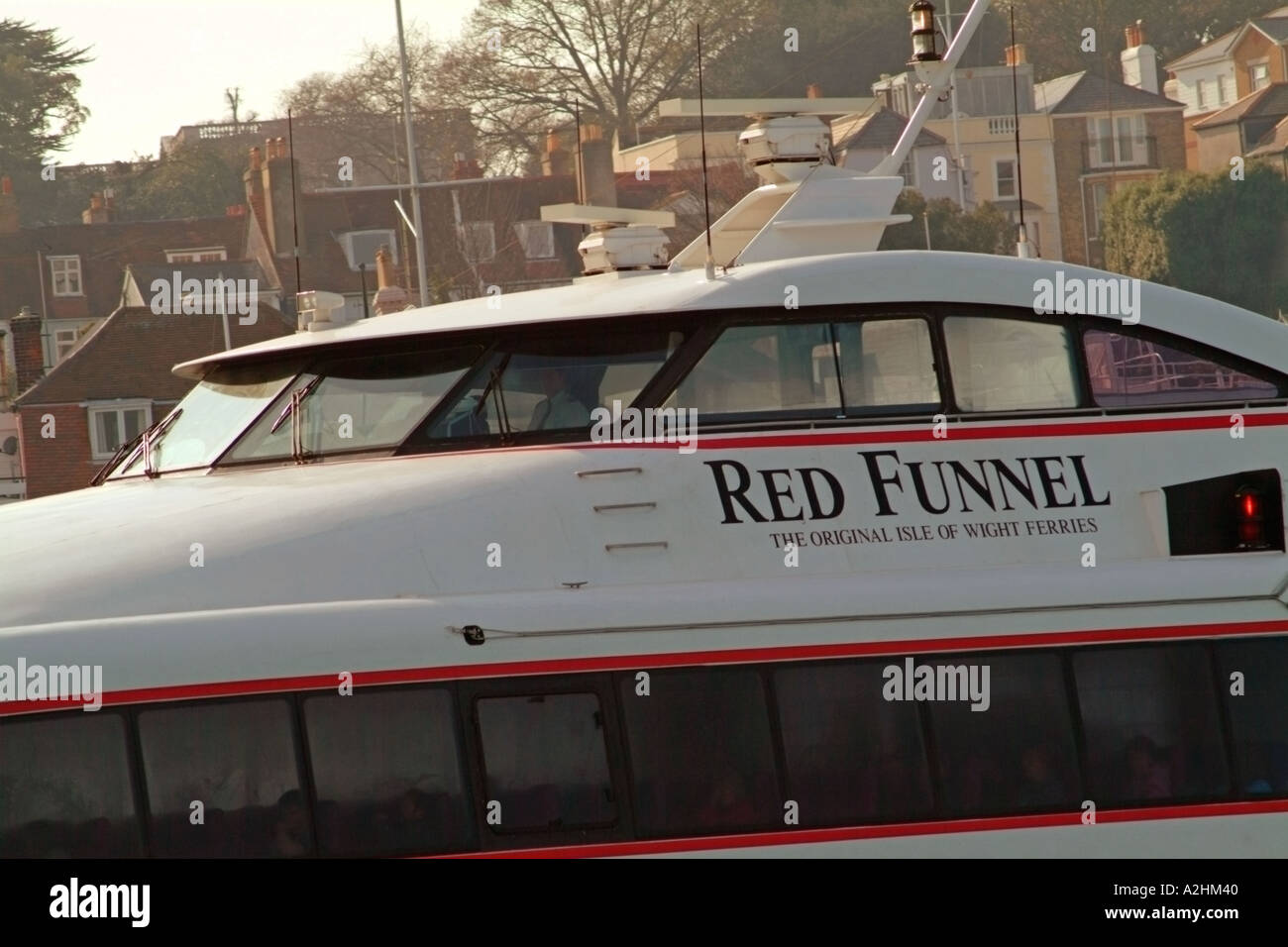 Isle wight fast cat ferry hi-res stock photography and images - Alamy