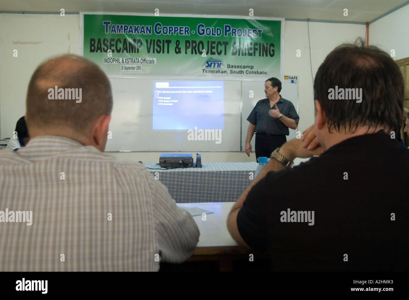 Audio-visual presentation at world's largest copper mine, Tampakan ...