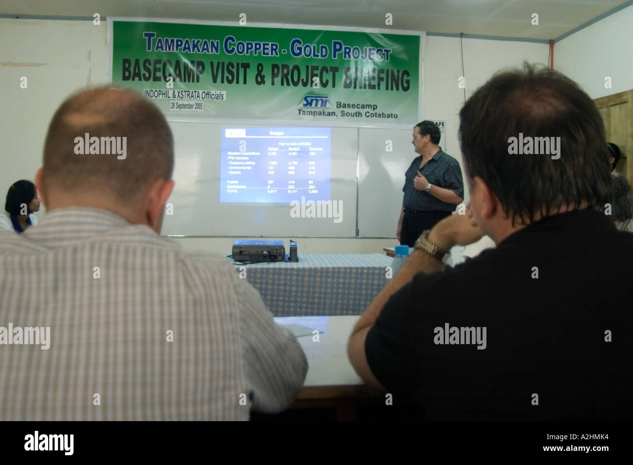 Audio-visual presentation at world's largest copper mine, Tampakan ...