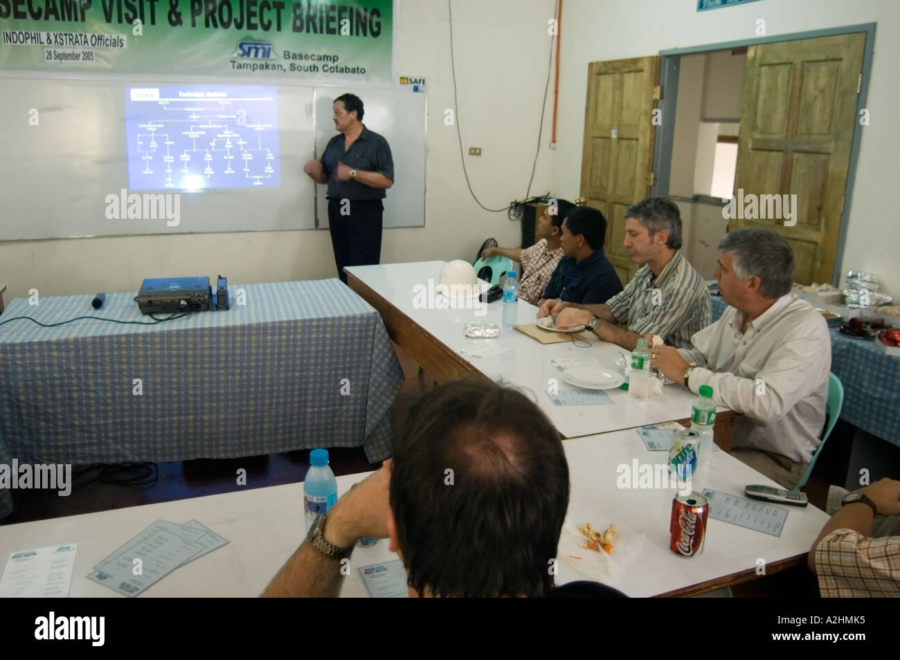 Audio-visual presentation at world's largest copper mine, Tampakan ...