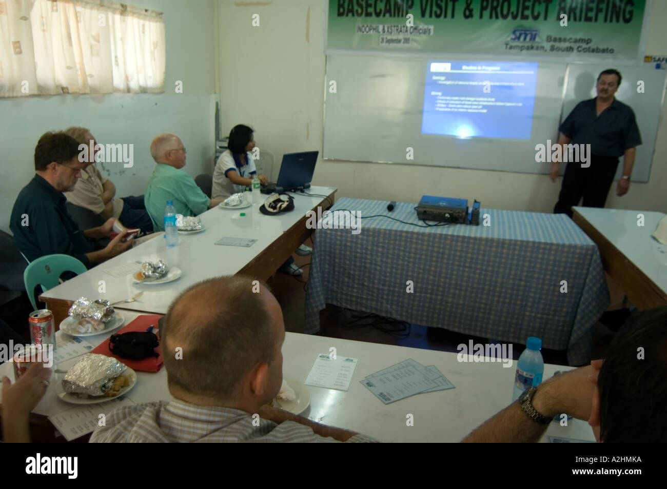 Audio-visual presentation at world's largest copper mine, Tampakan ...