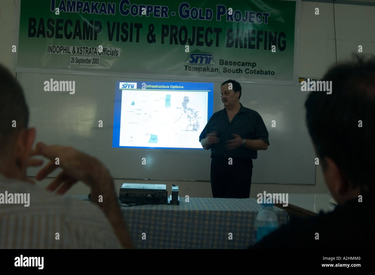 Audio-visual presentation at world's largest copper mine, Tampakan ...