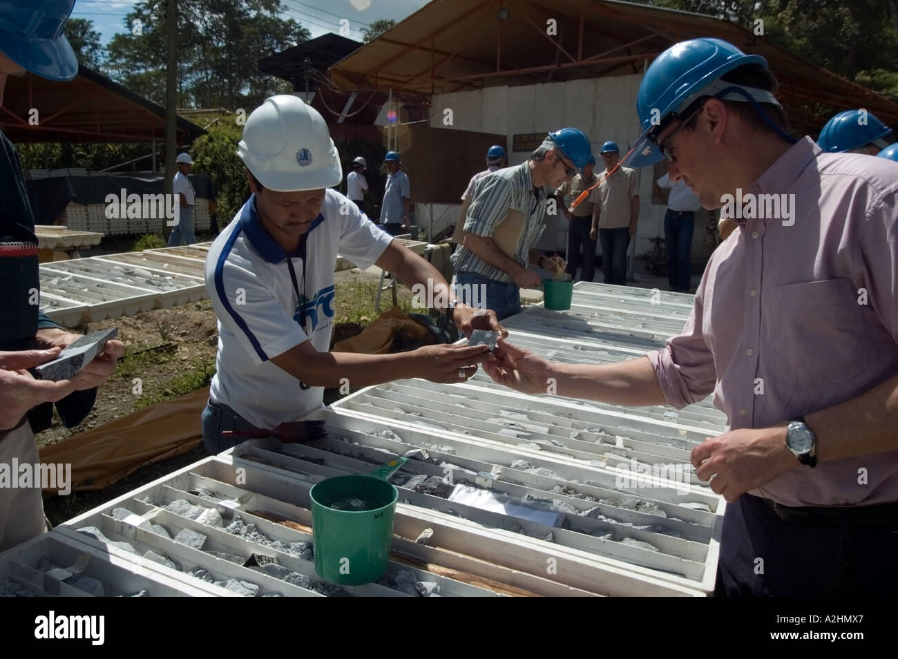 Australian mining co studies core samples from drilling world's largest ...