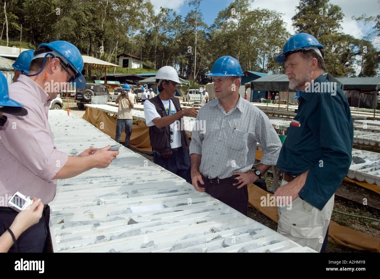 Australian mining co studies core samples from drilling world's largest ...