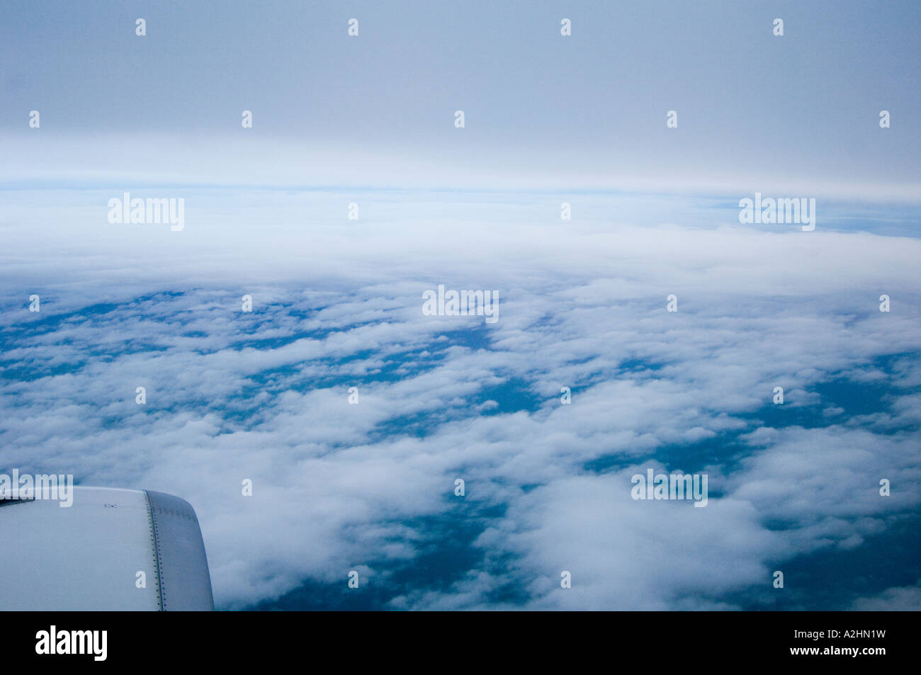 Engine of an airplane in flight Stock Photo - Alamy