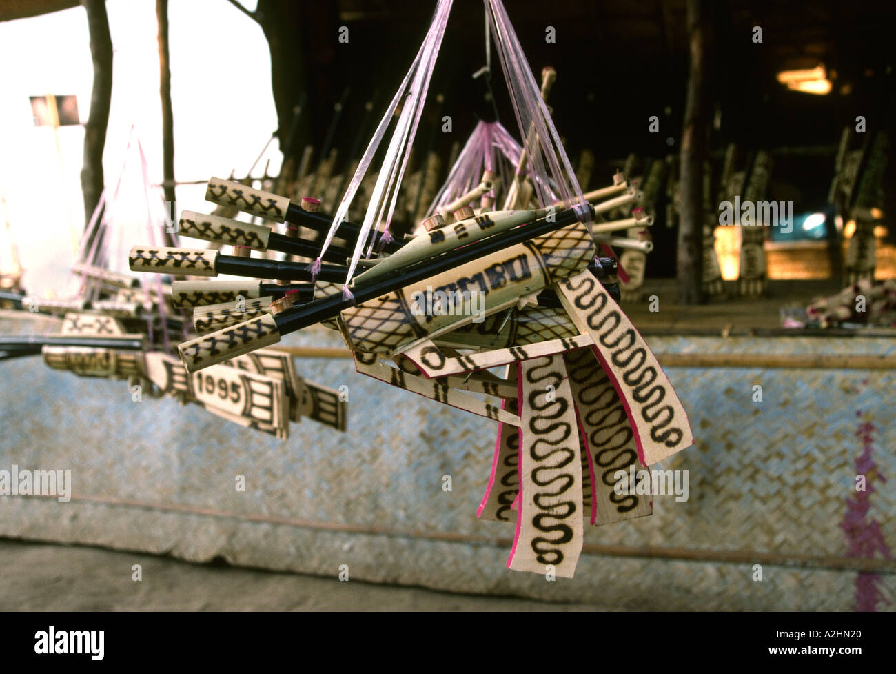 Myanmar Burma Kyaik Hti Yo Golden Rock Pagoda Rambo toy gun made from ...