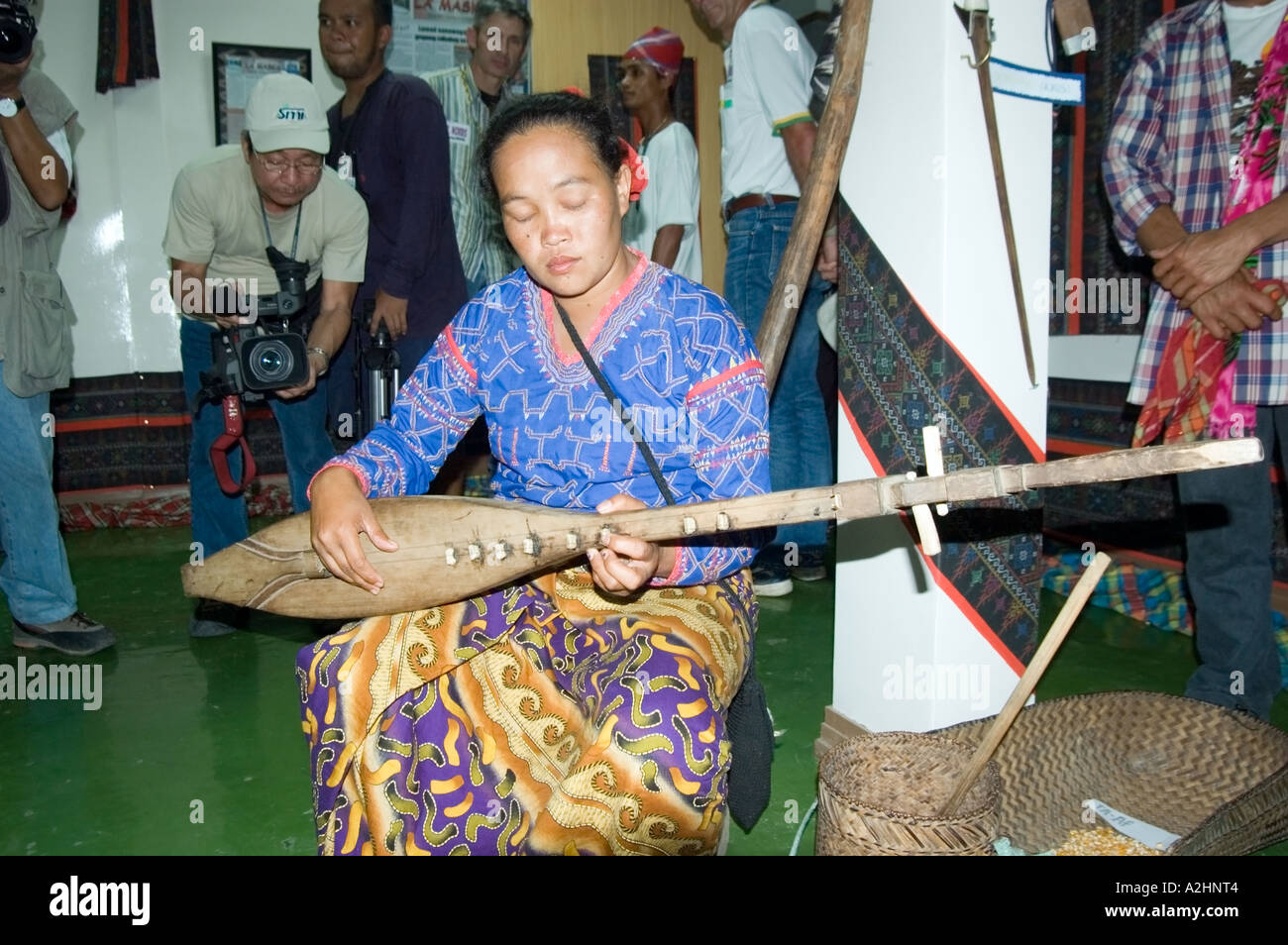 Ethnic Bilaan tribe of Tampakan, Mindanao island, southern Philippines ...