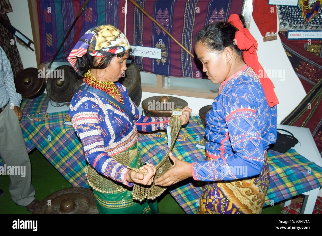 Ethnic Bilaan tribe of Tampakan, Mindanao island, southern Philippines ...