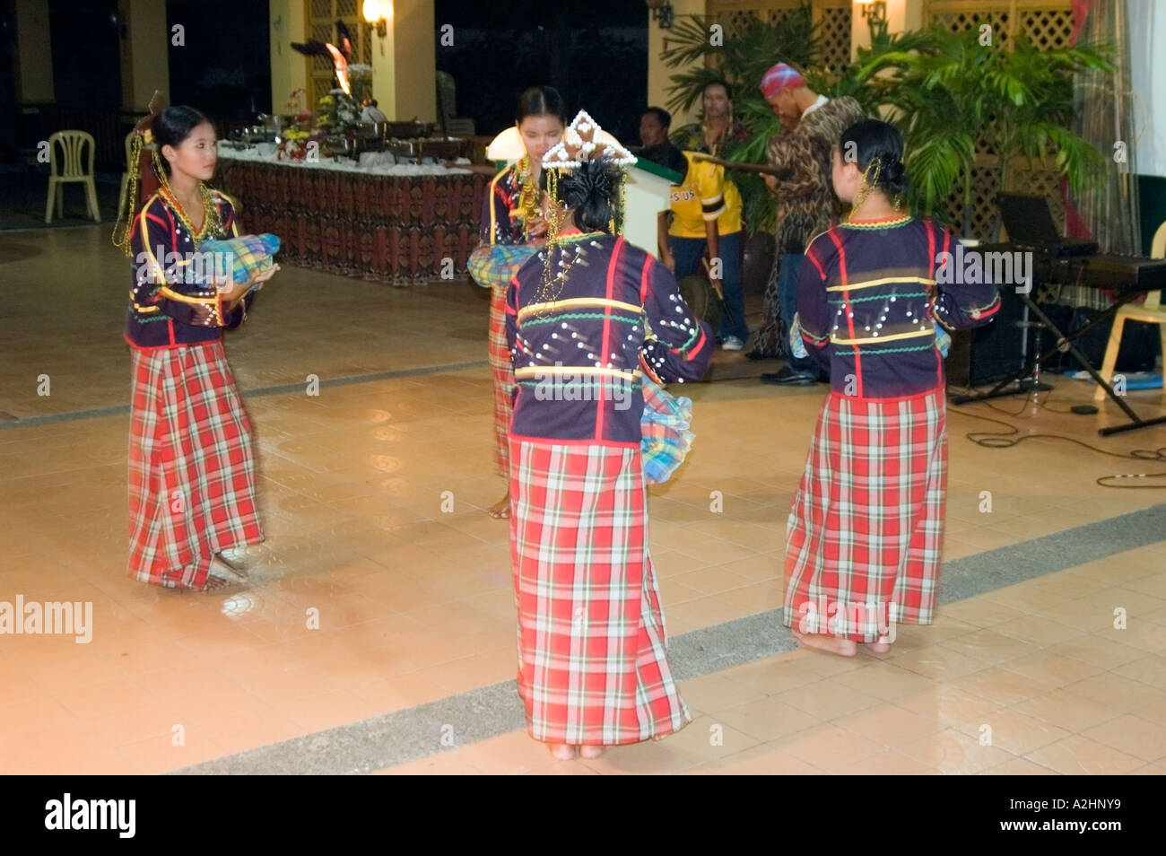 Philippines The Mindanao Traditional Dance High Resolution Stock ...