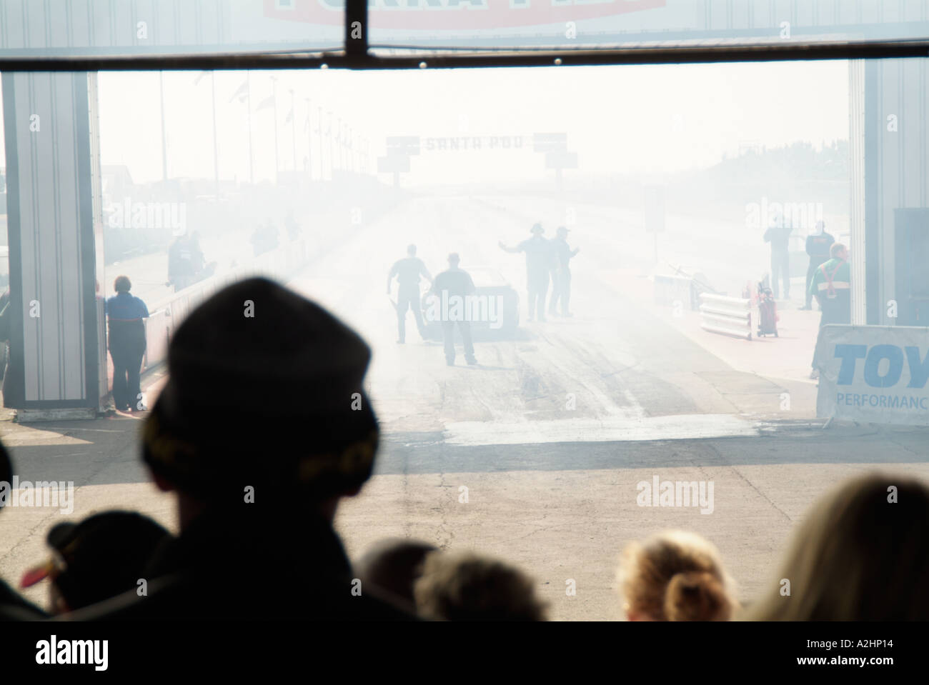drag racing at santa pod raceway spectator watch motor sport motorsport ...