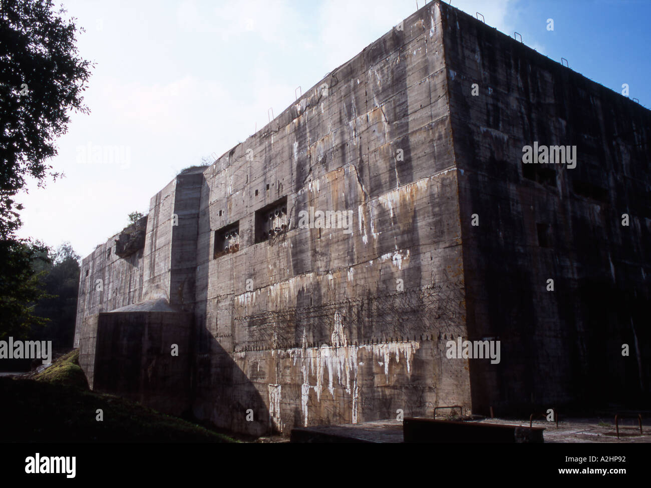 Blockhaus at Eperlecques Northern France V2 rocket launch site Stock ...