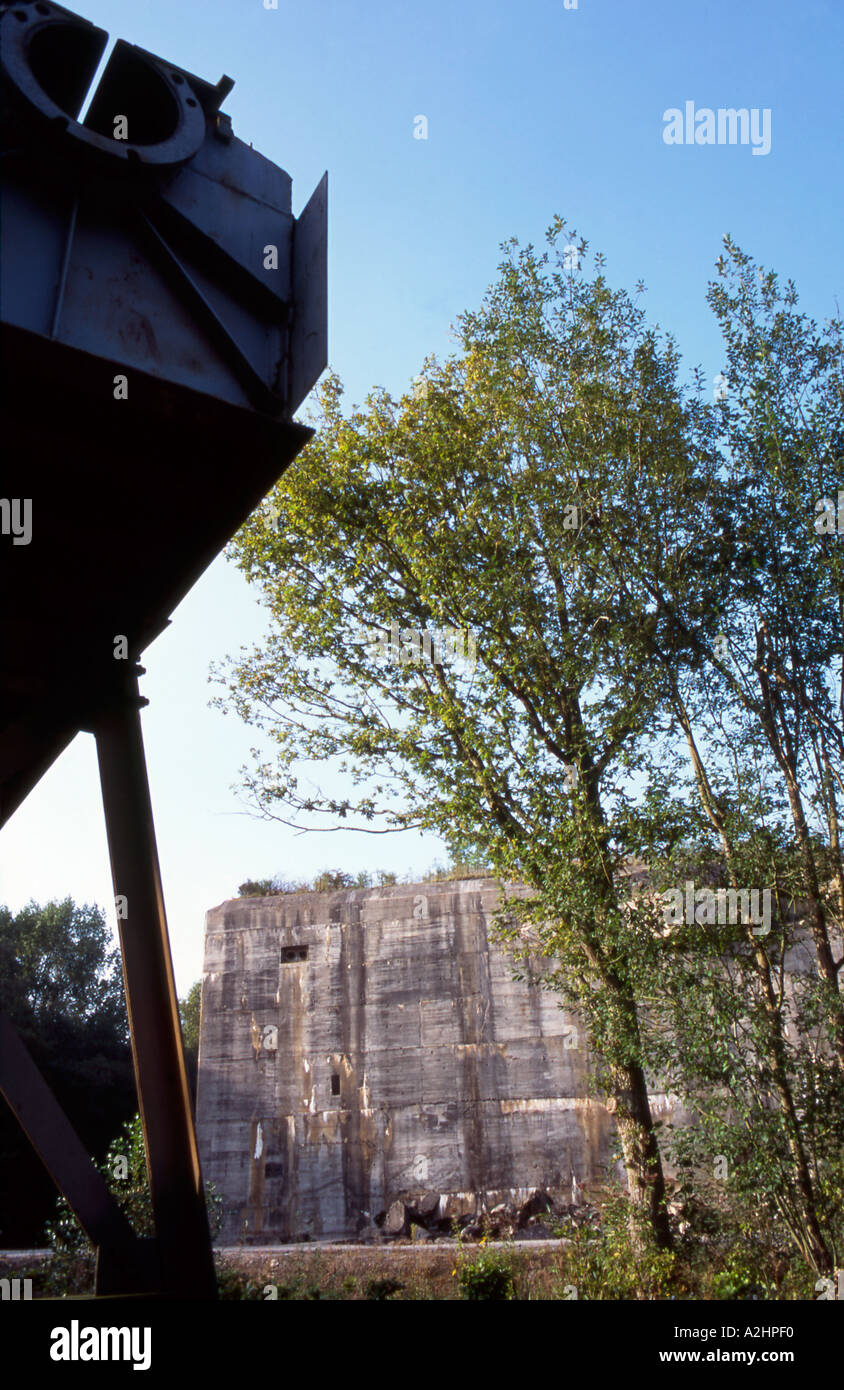 Blockhaus at Eperlecques Northern France V2 rocket launch site Stock ...