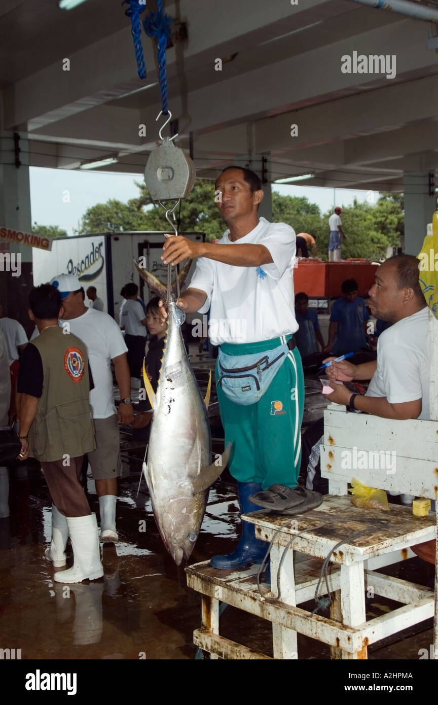Yellowfin tuna fish market General Santos City, Mindanao, Philippines ...