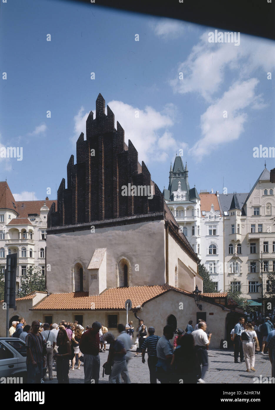 Old new synagogue staronova synagoga hi-res stock photography and ...