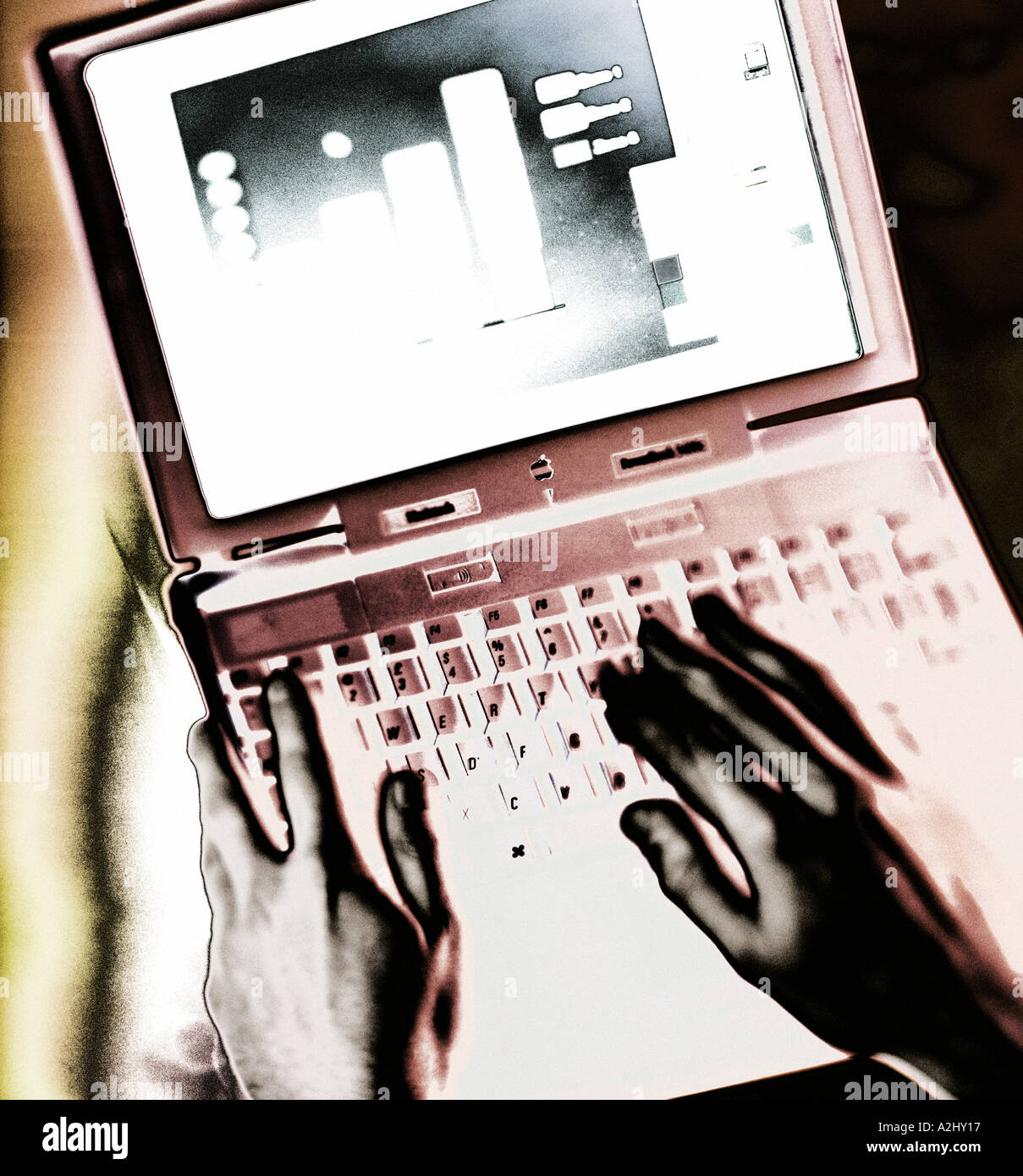 Fingers cold keyboard hi-res stock photography and images - Alamy