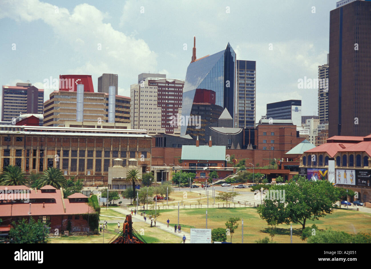 South Africa, Johannesburg, Diagonal Street Stock Photo - Alamy