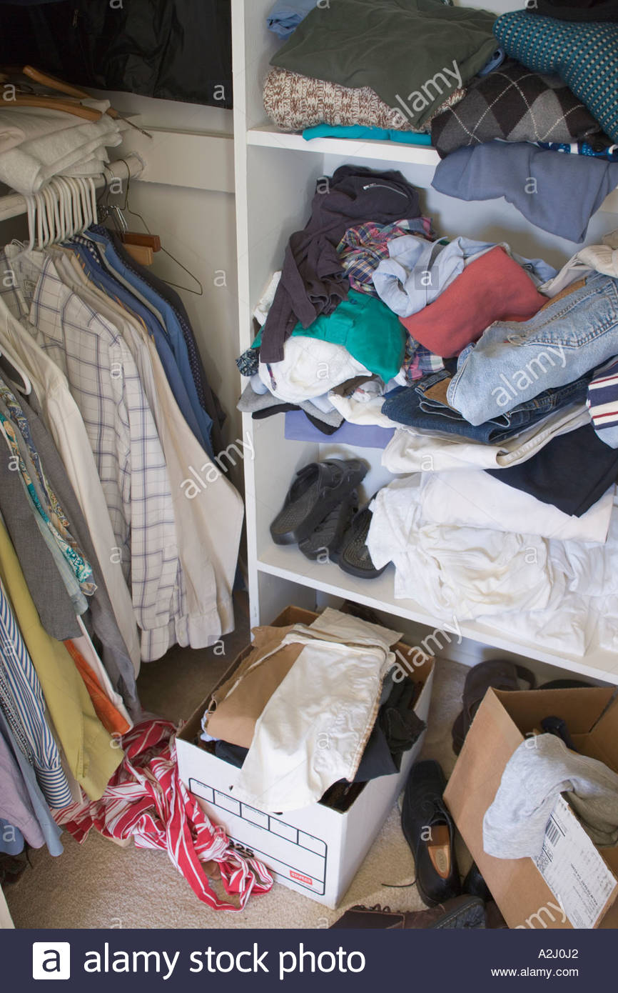 Messy Closet Stock Photos & Messy Closet Stock Images - Alamy