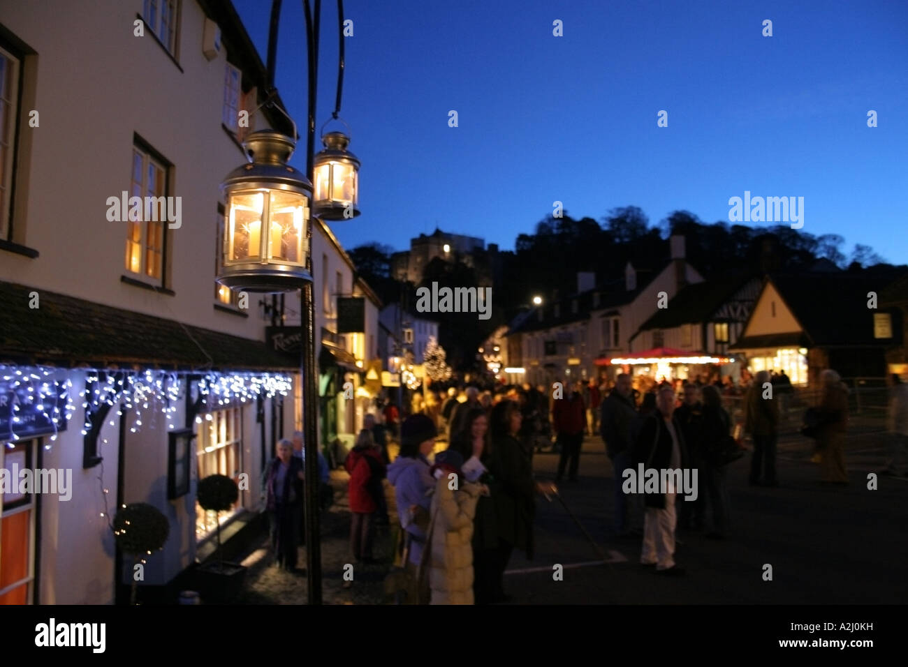 The Dunster by Candlelight festival is held on the first Friday ...