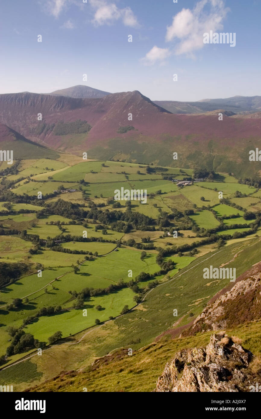 Causey Pike and Newlands Valley Stock Photo - Alamy