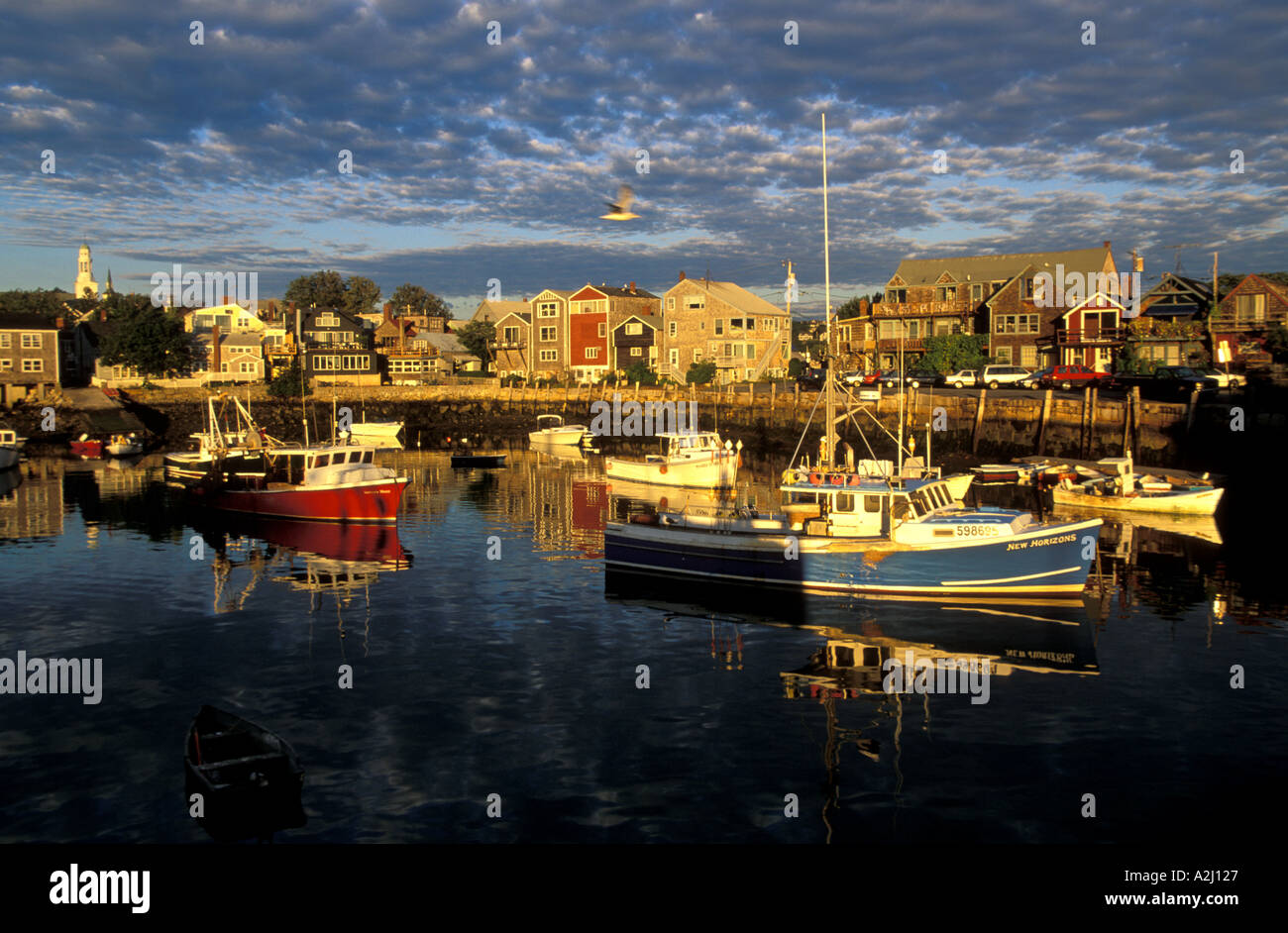 Rockport maine boat hi-res stock photography and images - Alamy