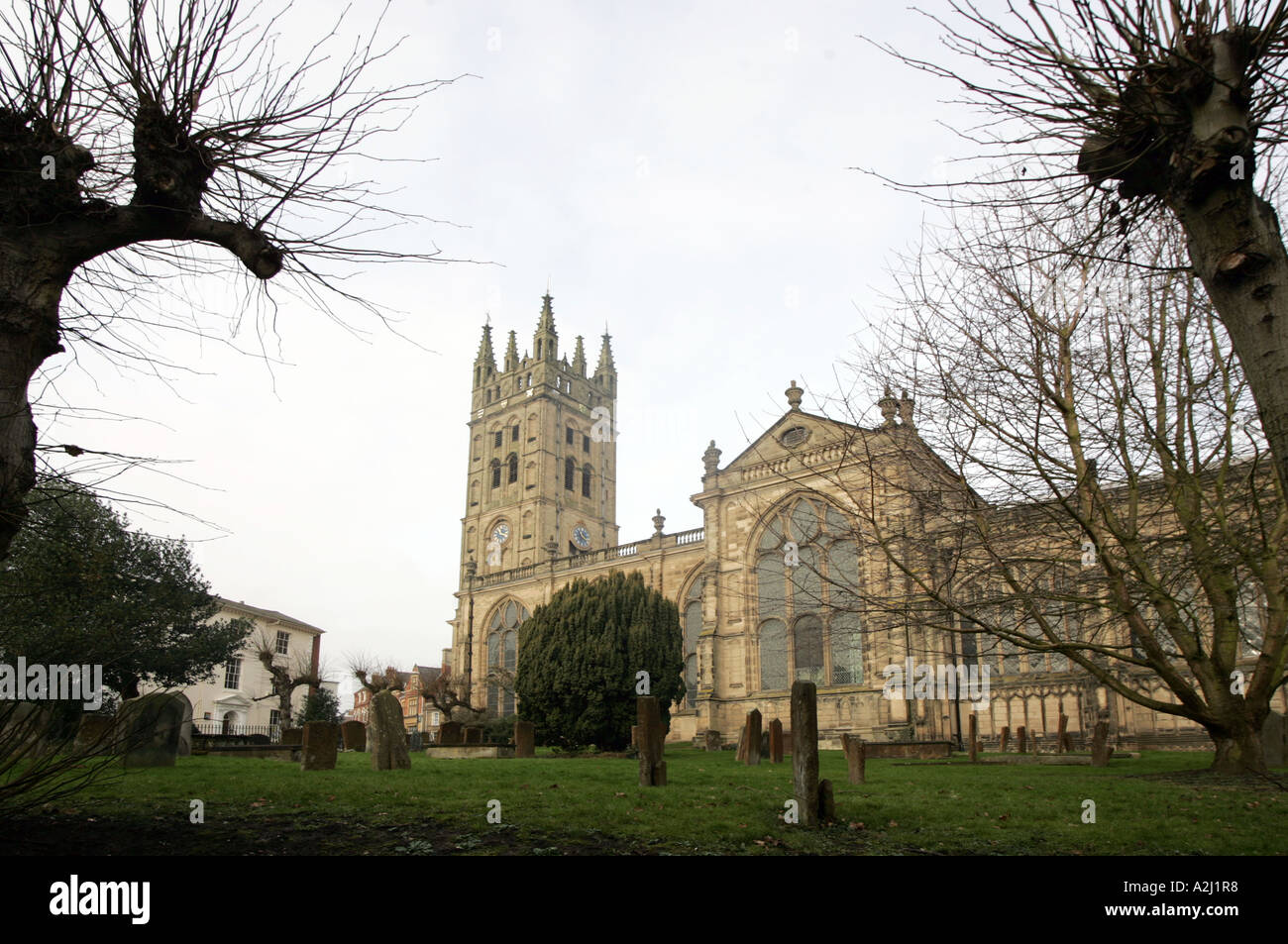 Warwick st marys marys church hi-res stock photography and images - Alamy