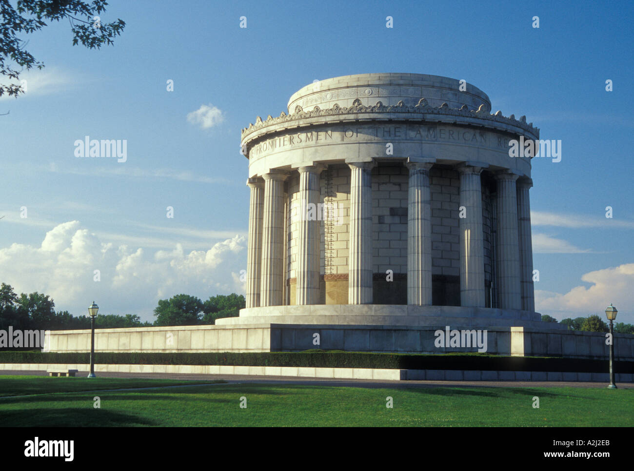 The monument at george rogers clark national historical park hi-res ...