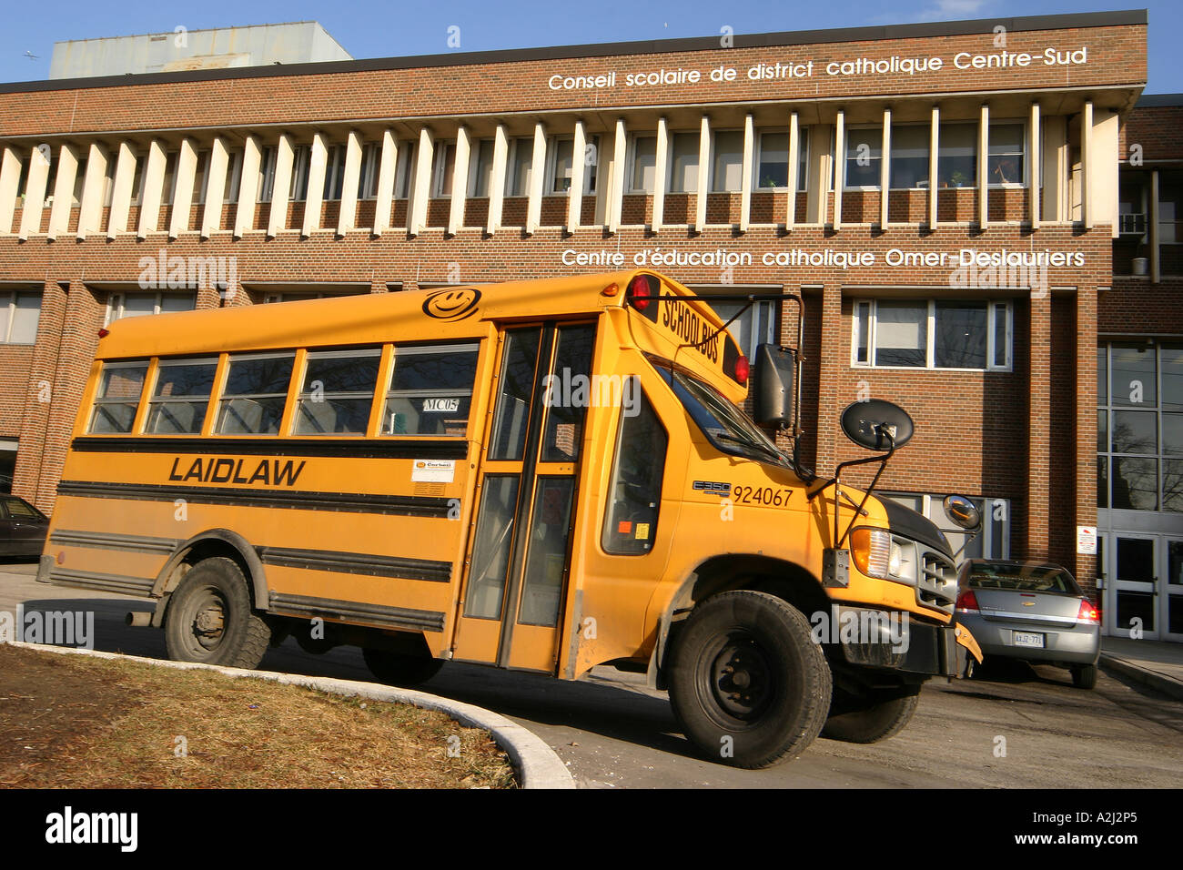 Secondary School In Toronto Ontario Canada Stock Photo Alamy