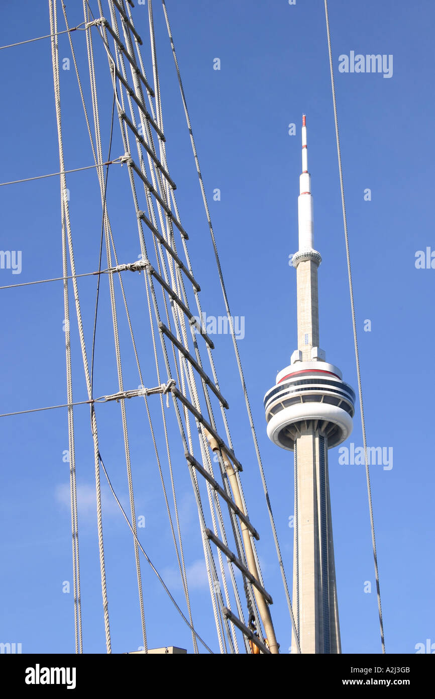CN Tower Downtown Toronto, Ontario Canada Stock Photo - Alamy