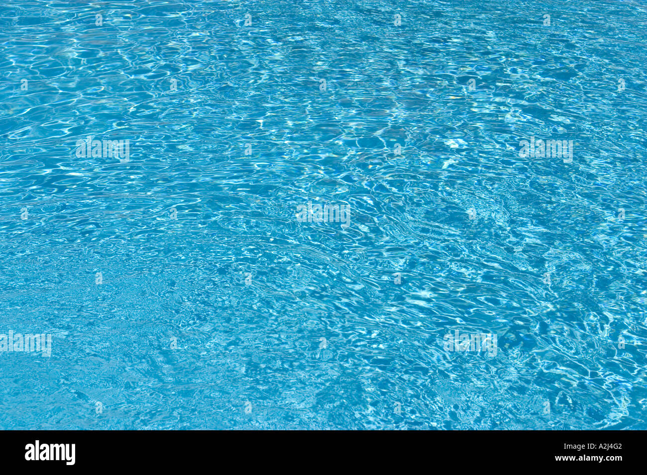 Ripples of Water in Swimming Pool Stock Photo - Alamy