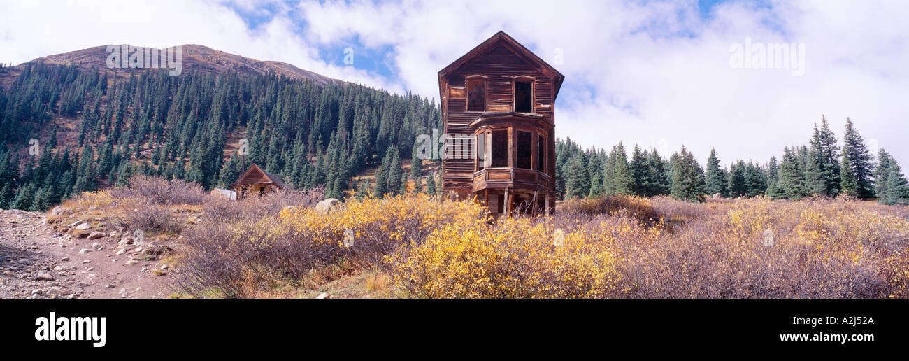 Animas Forks Ghost Town Colorado Stock Photo - Alamy