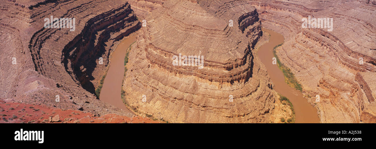 San Juan River Goosenecks State Park Southern Utah Stock Photo - Alamy
