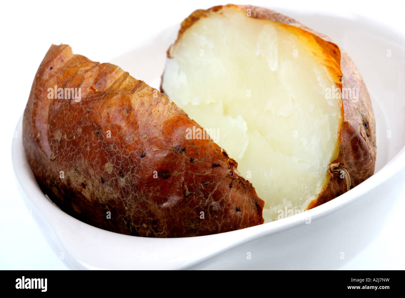 Plain Jacket Potato Stock Photo - Alamy