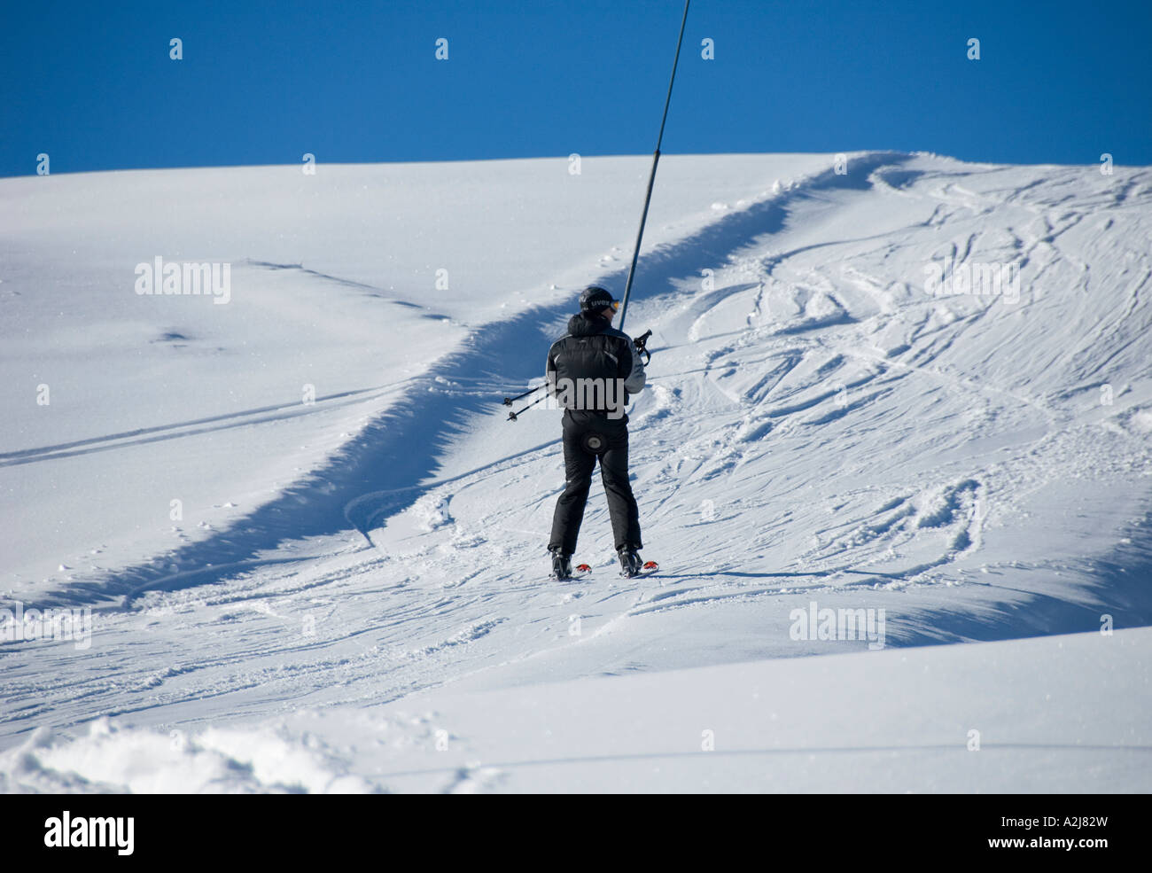 Ski uplift hi-res stock photography and images - Alamy
