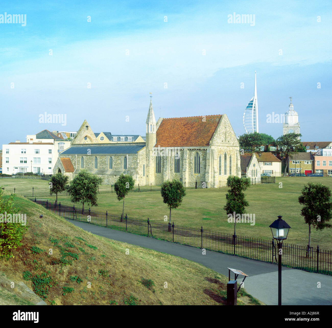 Domus Dei (God's House) the Royal Garrison Church at Portsmouth on the ...