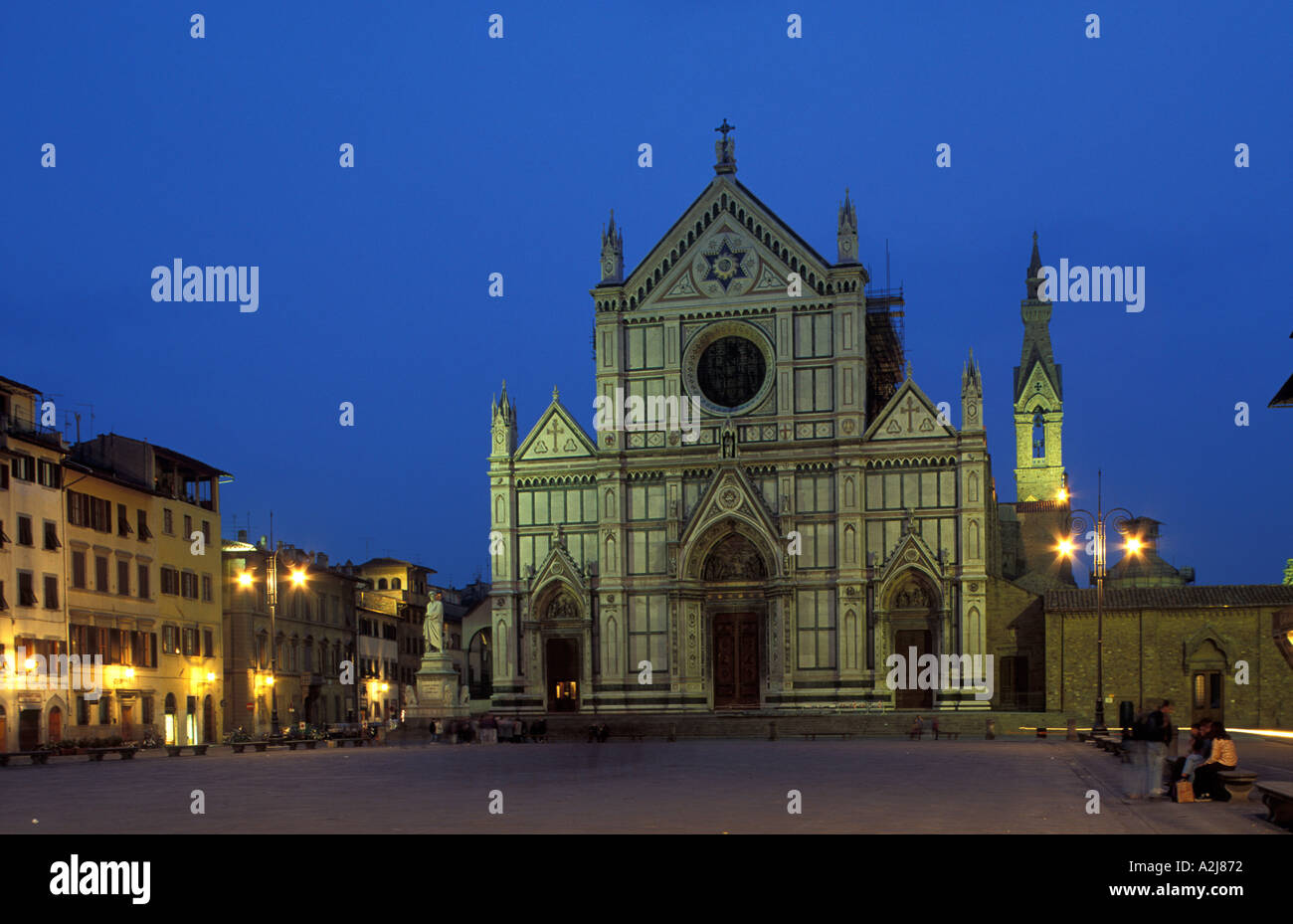 St. Croce, Florence, Italy Stock Photo - Alamy