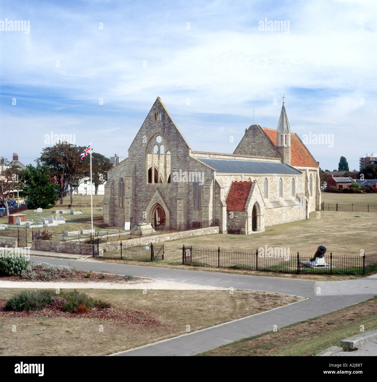 Domus Dei (God's House) the Royal Garrison Church at Portsmouth on the ...
