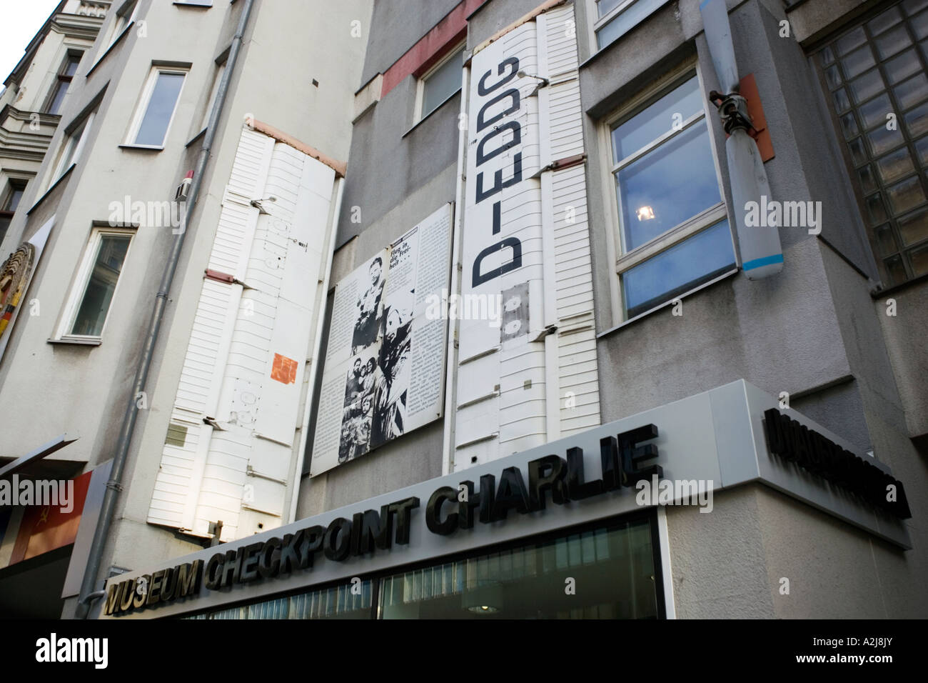Checkpoint Charlie Museum Berlin Germany Stock Photo - Alamy