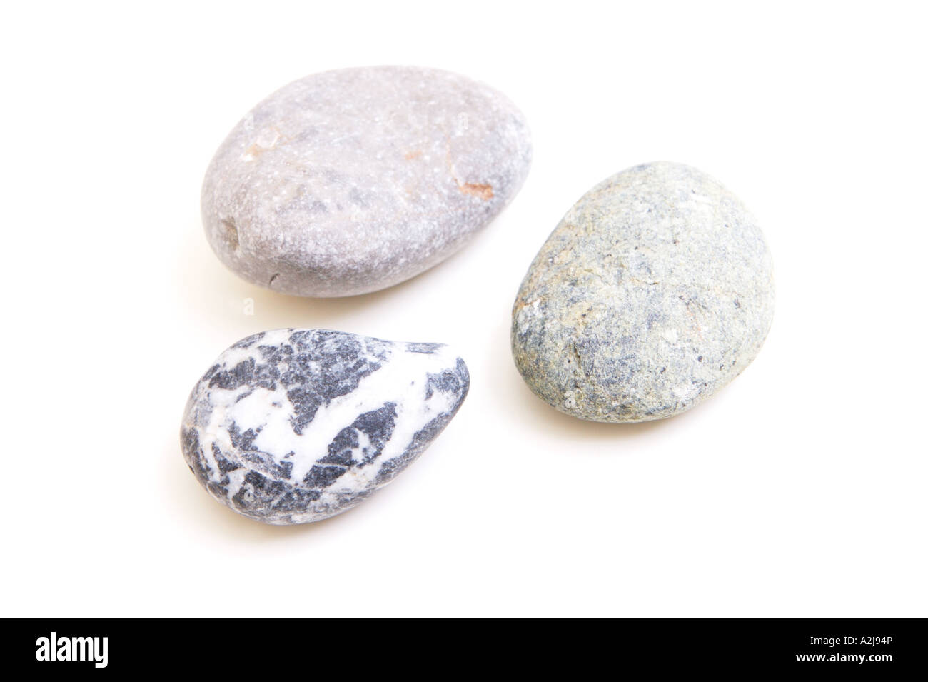 Sea pebbles small stones Cut Out Stock Images & Pictures - Alamy